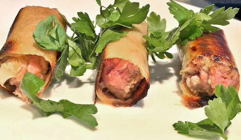 Asian-Inspired Elk Spring Rolls - The Honest Bison