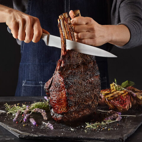 Herb Roasted French Rack of Bison - The Honest Bison