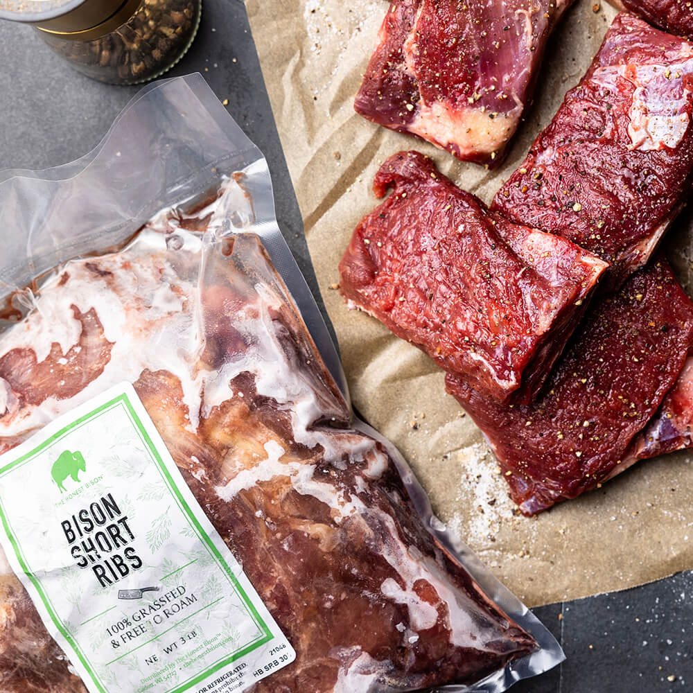 TheHonestBison Bison Short Ribs - The Honest Bison