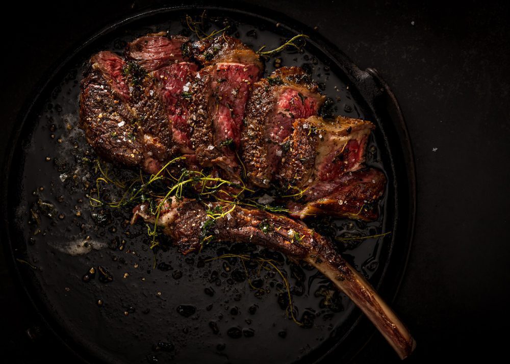Bison Tomahawk Steak - The Honest Bison