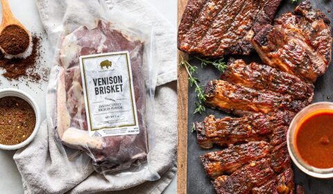 smoked-venison-brisket-coffee-rub-ingredients - The Honest Bison